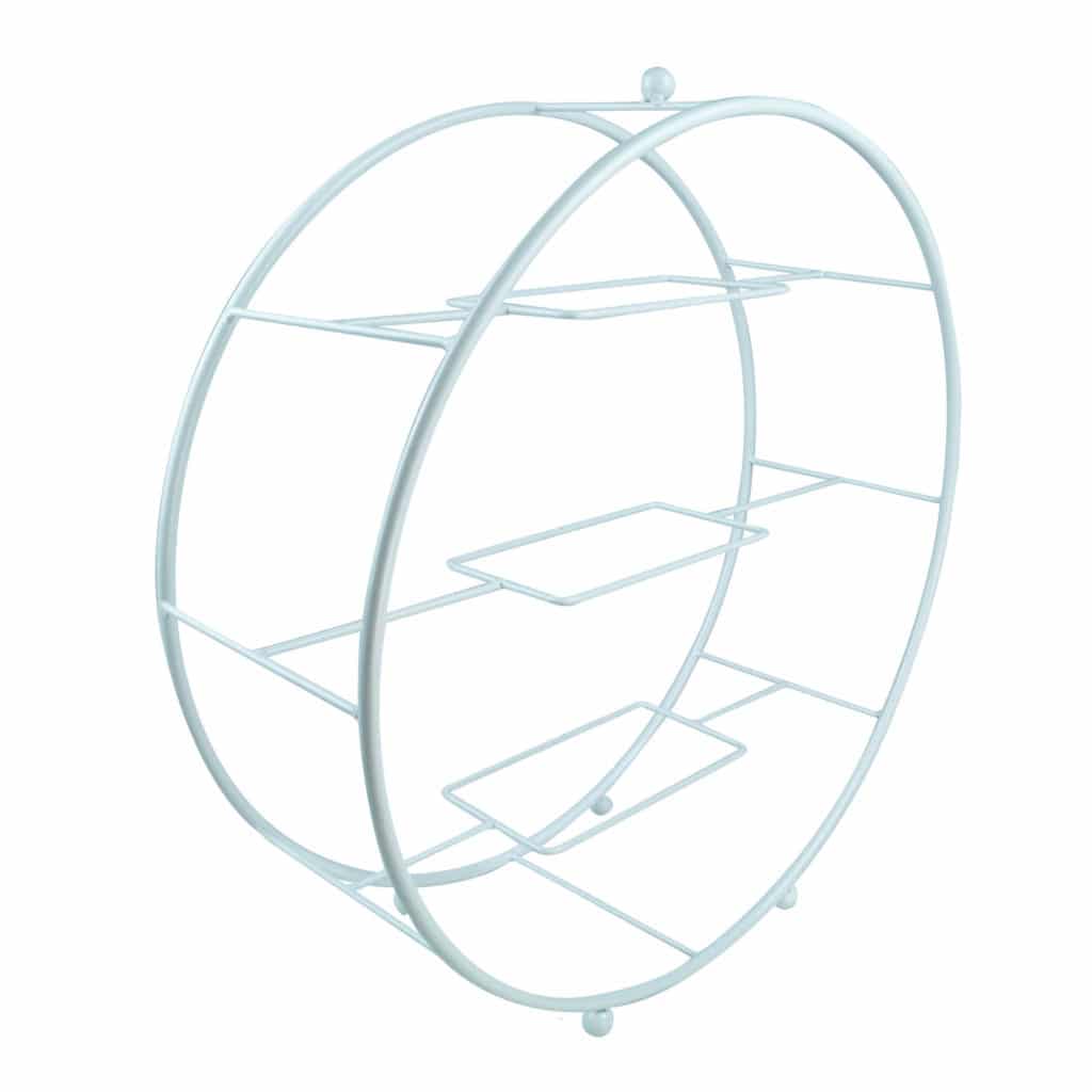 Round Cake Stand - Stunning 3 Tier Stand For Your Cakes or Platters