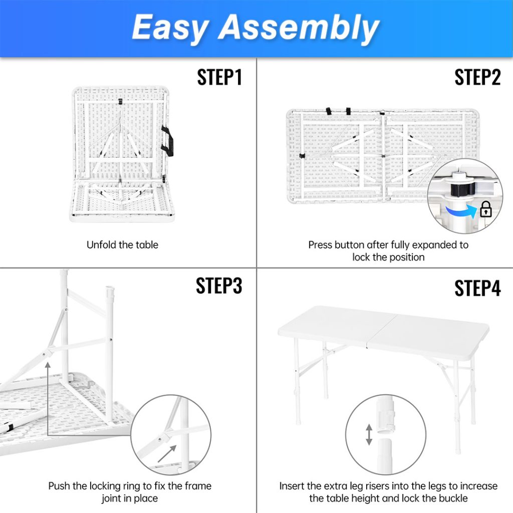 Child Size Table - High Quality Height Adjustable Table