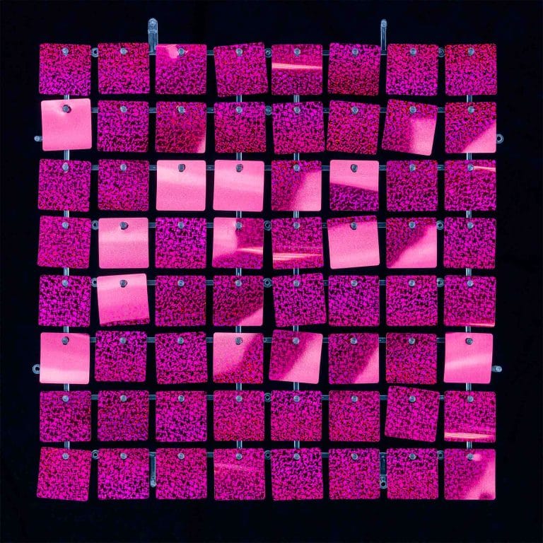 Shimmer Wall Backdrop - Reflective Holographic Sequins