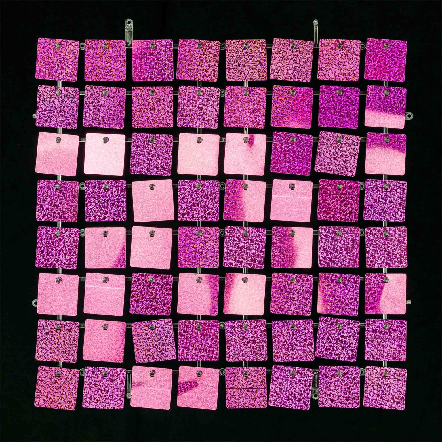 Shimmer Wall Backdrop - Reflective Holographic Sequins