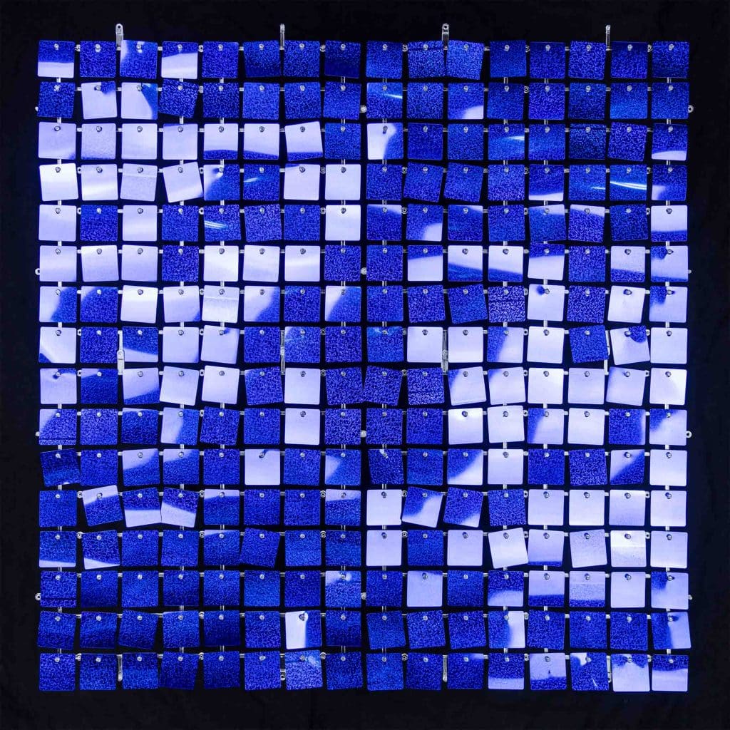 Shimmer Wall Backdrop - Reflective Holographic Sequins