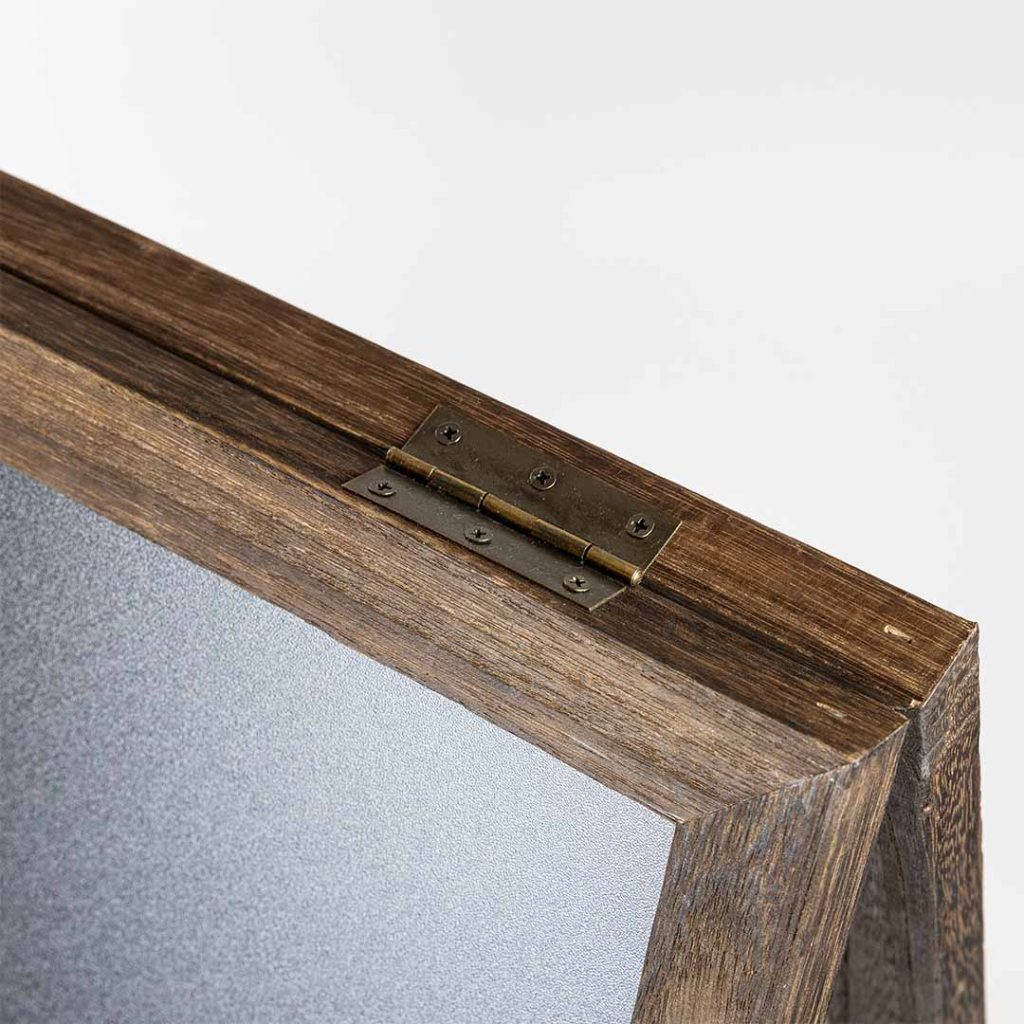 Blackboard A-Frame Sign 106cm - Double Sided Chalkboard Stand
