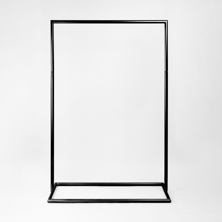 Metal Signage Stand - Events or Weddings In White, Black Or Gold