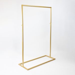 Metal Signage Stand - Events or Weddings In White, Black Or Gold