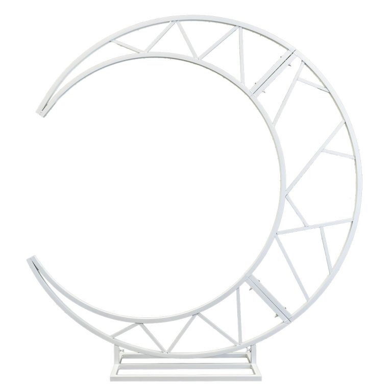 Crescent Moon Floral Arch