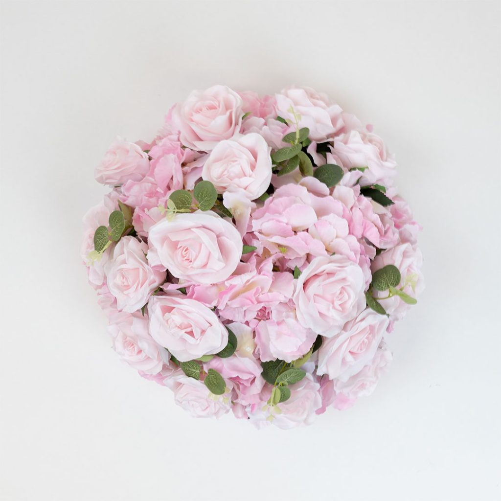 Rose and Hydrangea Flower Ball - 36cm Floral Centrepiece