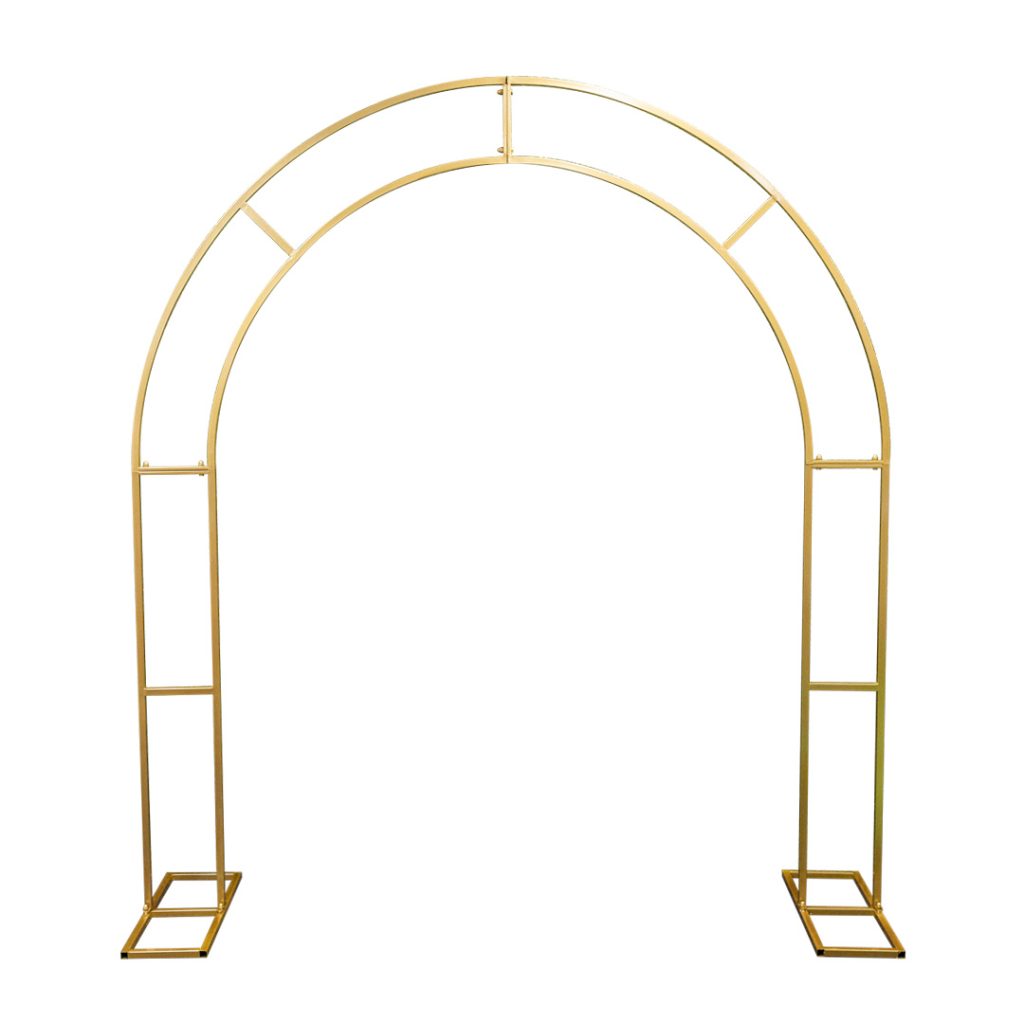 Round Arch 2.2m Metal - 3 Colours Available | Wedding Arbour