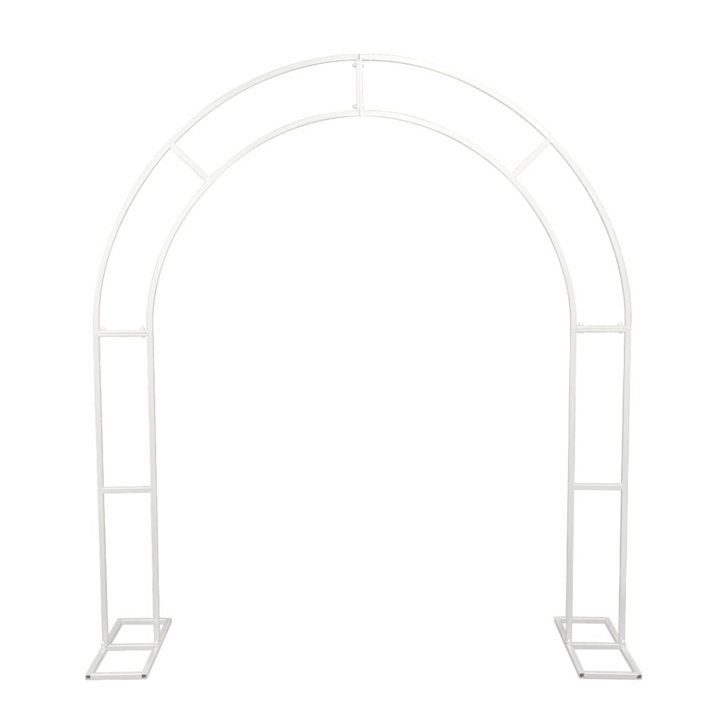 Round Arch 2.2m Metal - 3 Colours Available | Wedding Arbour