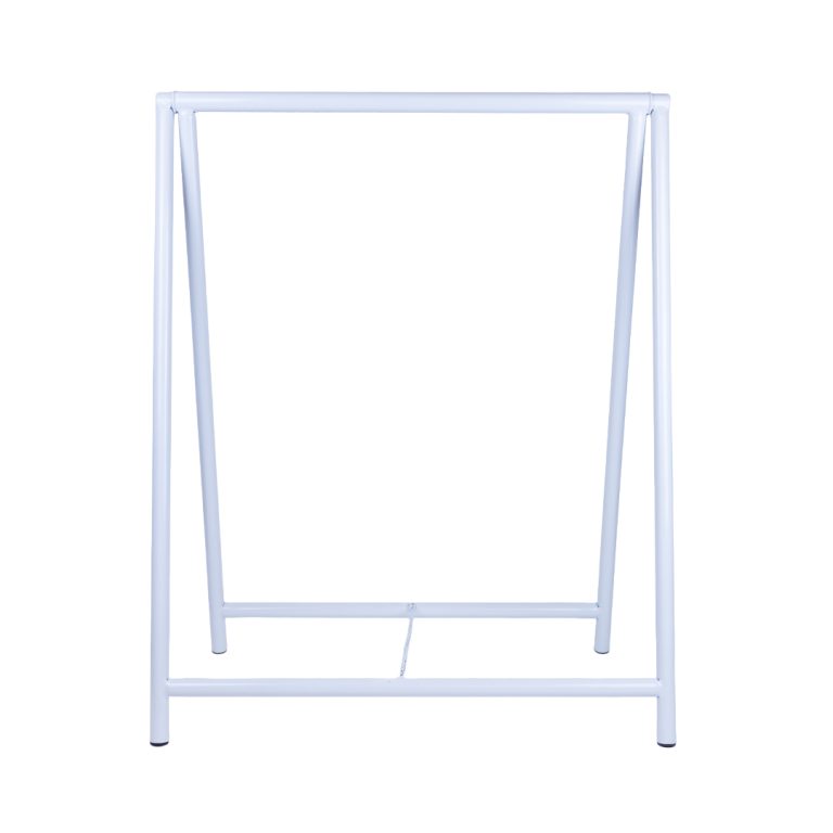 Metal A-Frame Signage Stand – 89cm White or Black Freestanding Sign Stand