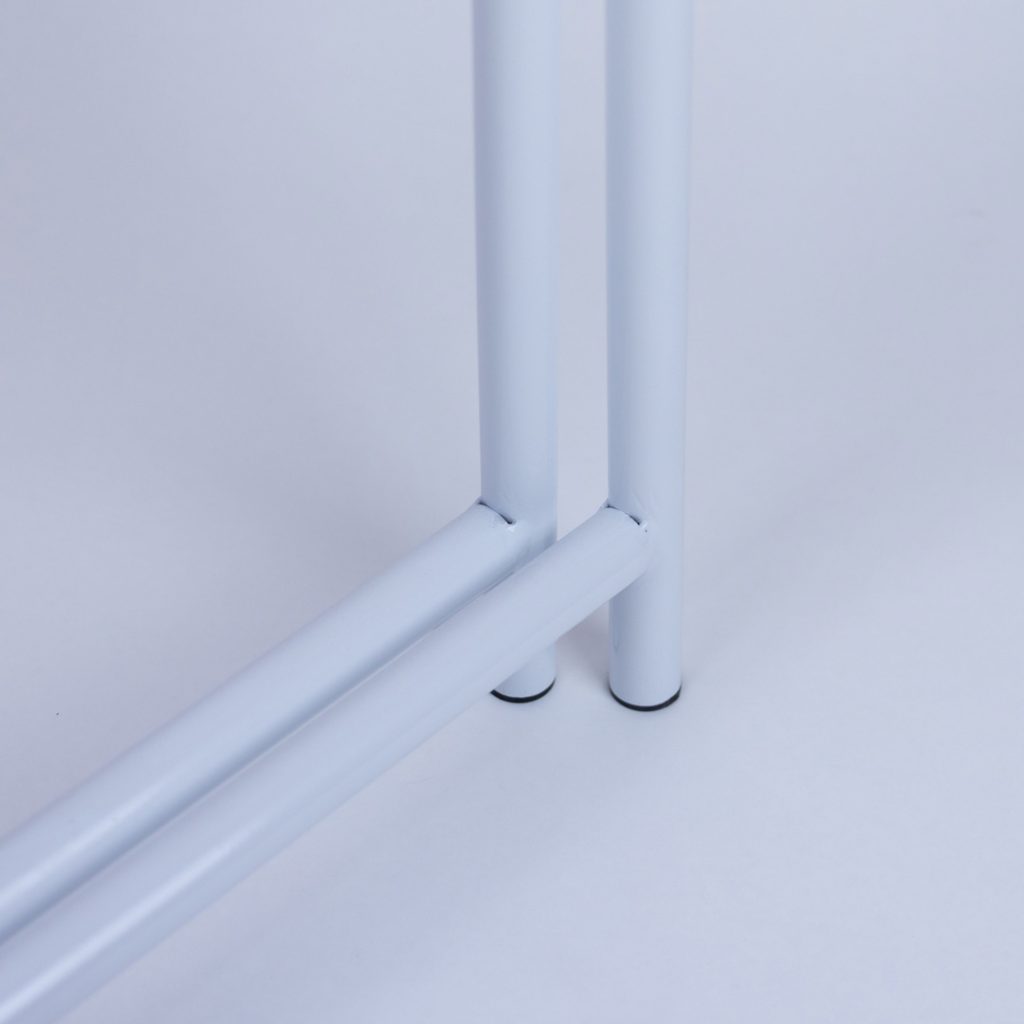 Metal A-Frame Signage Stand – 89cm White or Black Freestanding Sign Stand