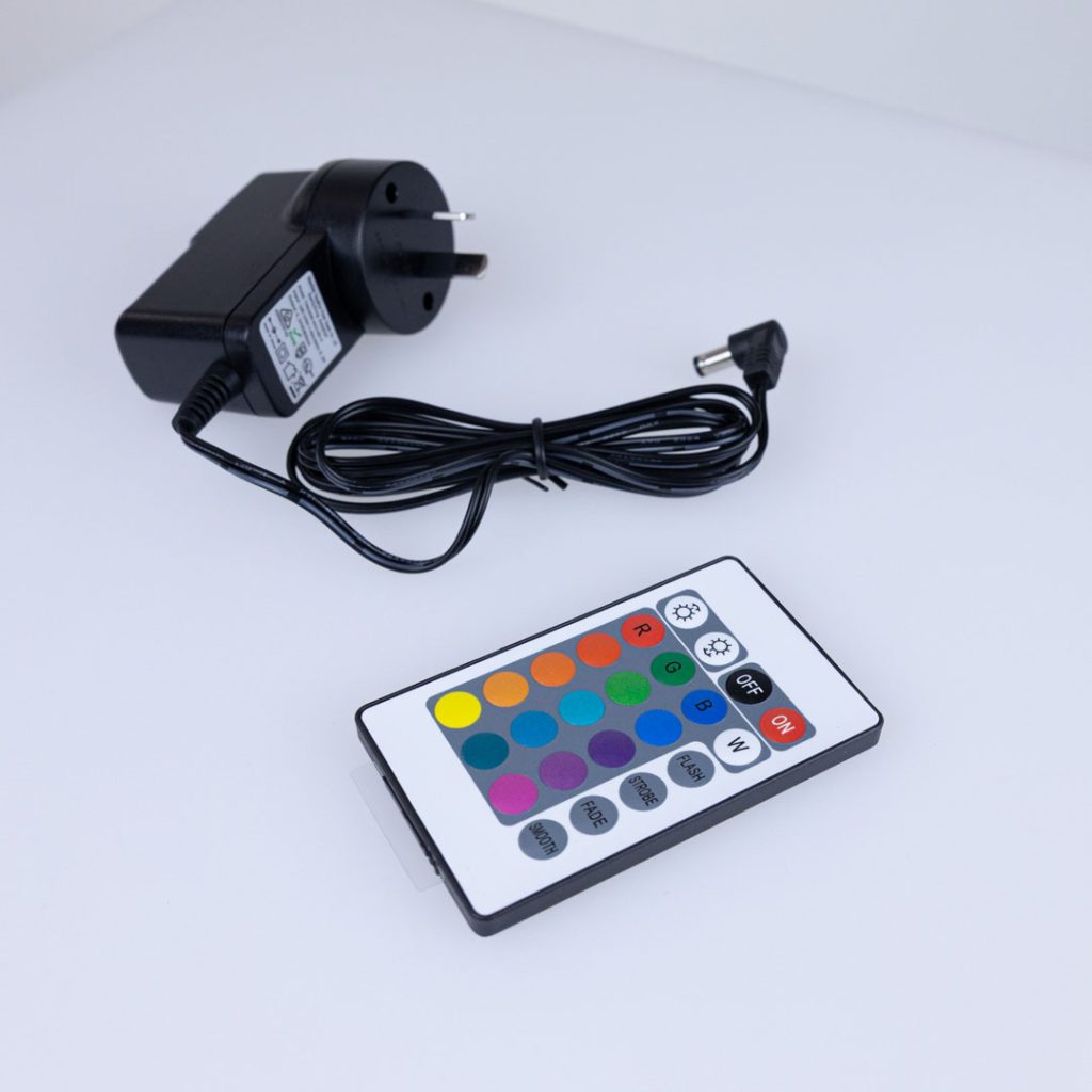 LED Cube Stool 39 cm – Rechargeable RGB Light Cube